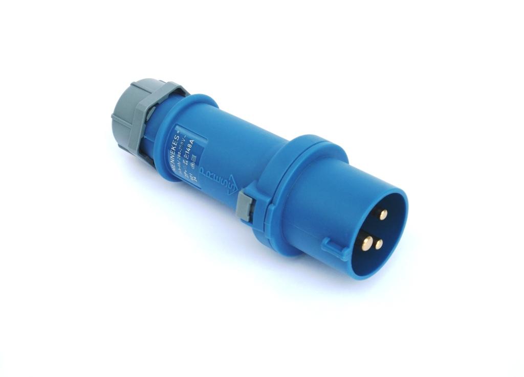 16A CEE-Stecker einphasig | EV PLUG TECHNOLOGIES | Ladesystemtechnik