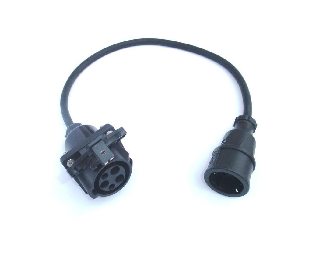 Adapter Typ 1 Stecker auf Schukokupplung | EV PLUG TECHNOLOGIES ...