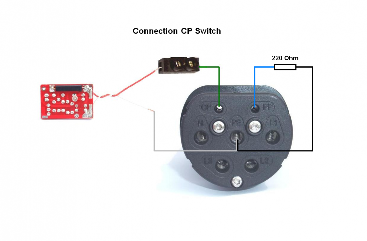EV Plug Technologies (Leschner & Bettermann) Signalelektronik CP Switch Control Pilot Ladesäule ...