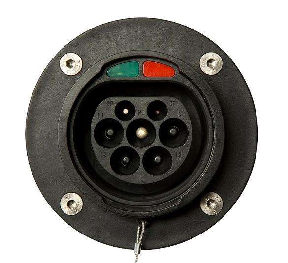 Typ 2 Einbau-Gerätestecker | RATIO Welt | Ladesystemtechnik